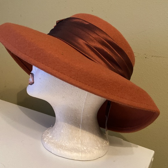 Giovannio | Accessories | Nwt Rust Church Dress Hat By Giovannio | Poshmark
